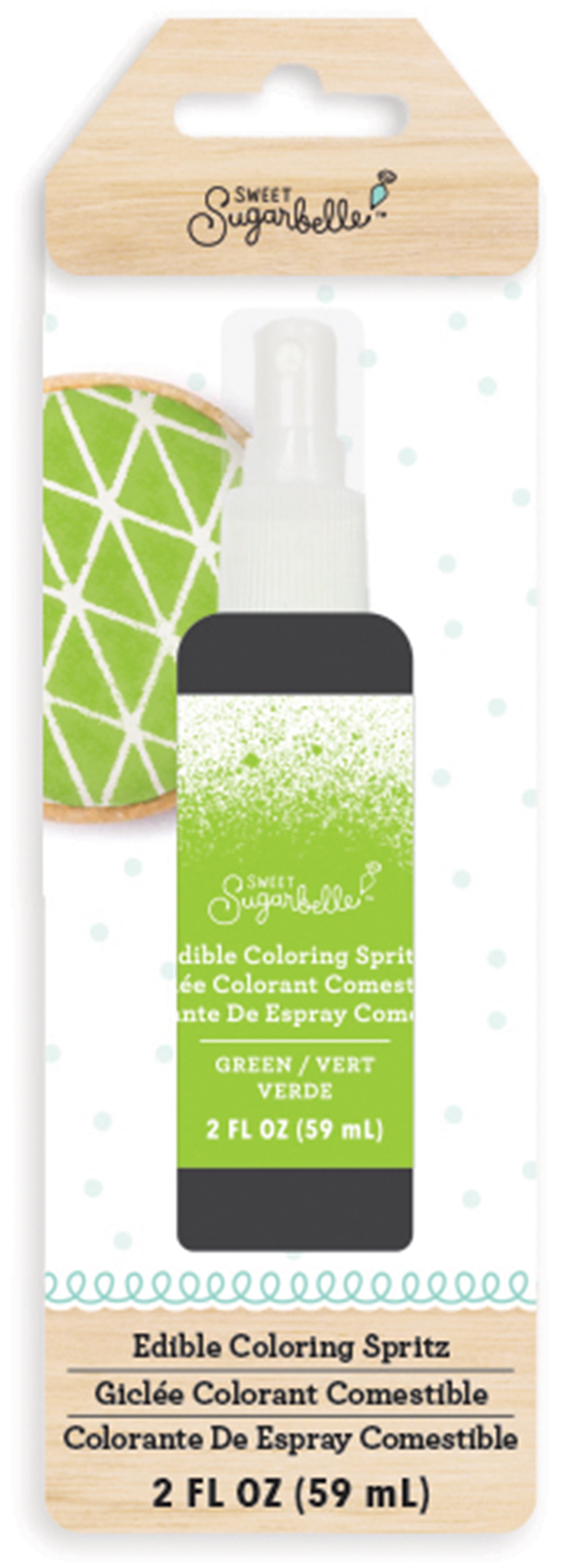 Sweet Sugarbelle Edible Color Mist 2oz-Lime Green – American Crafts