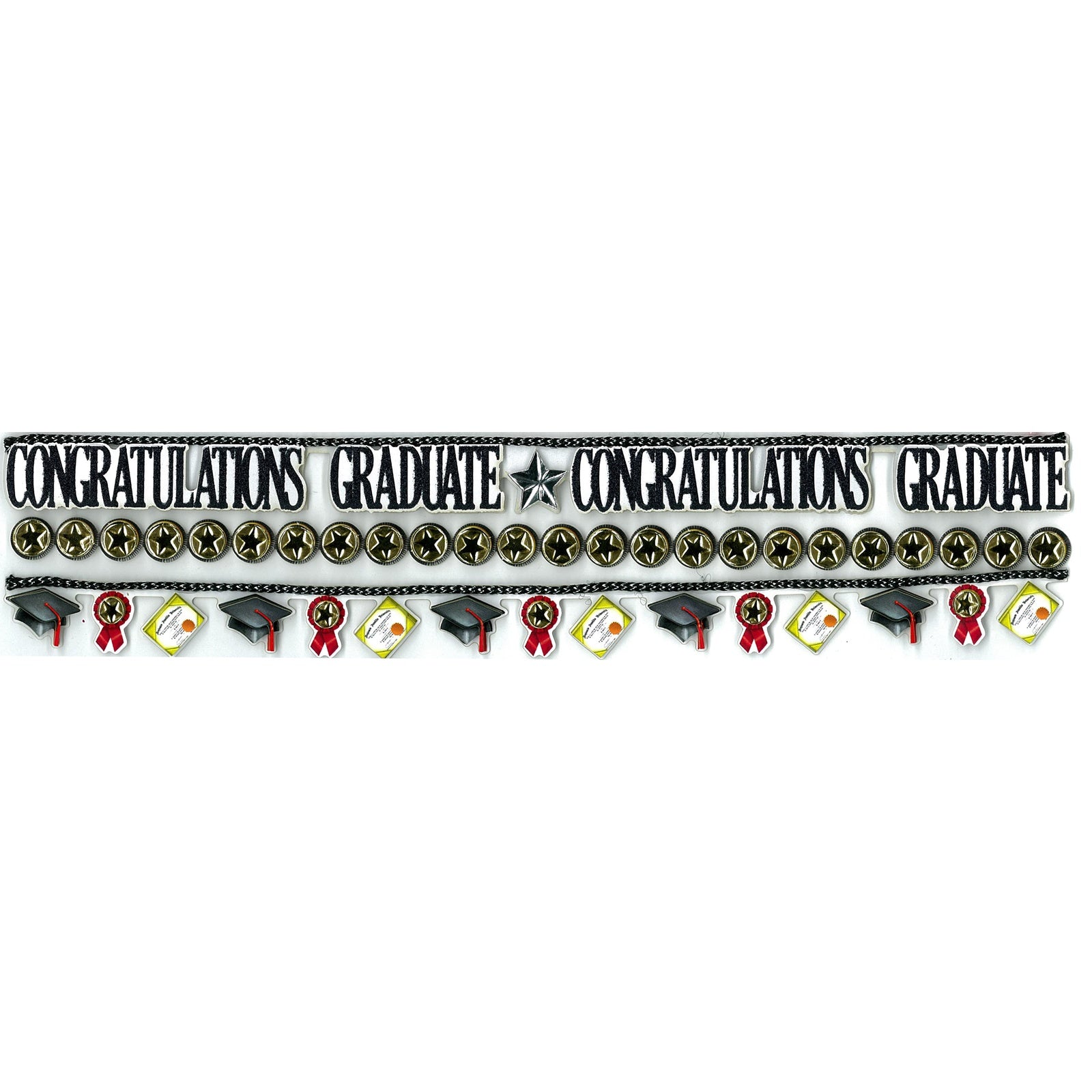 Jolee's Seasonal Stickers-Graduation Borders – American Crafts