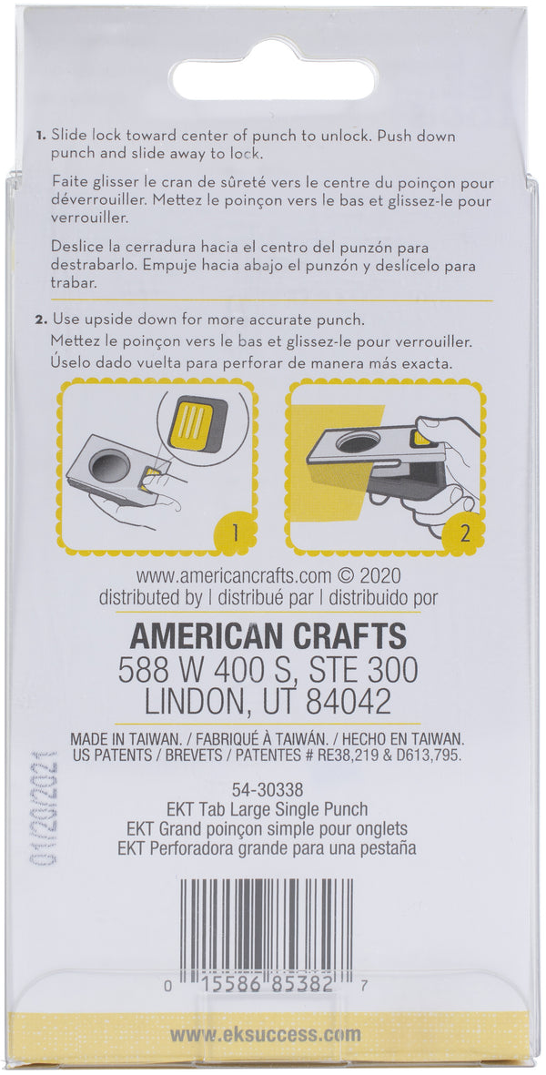 EK Tools Large Punch-Tab – American Crafts