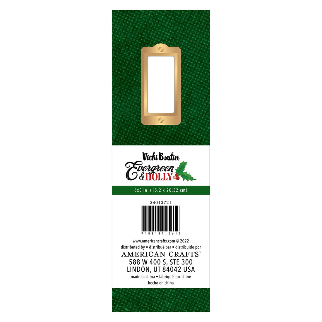 Vicki Boutin Evergreen & Holly 6x8" Album Set – American Crafts