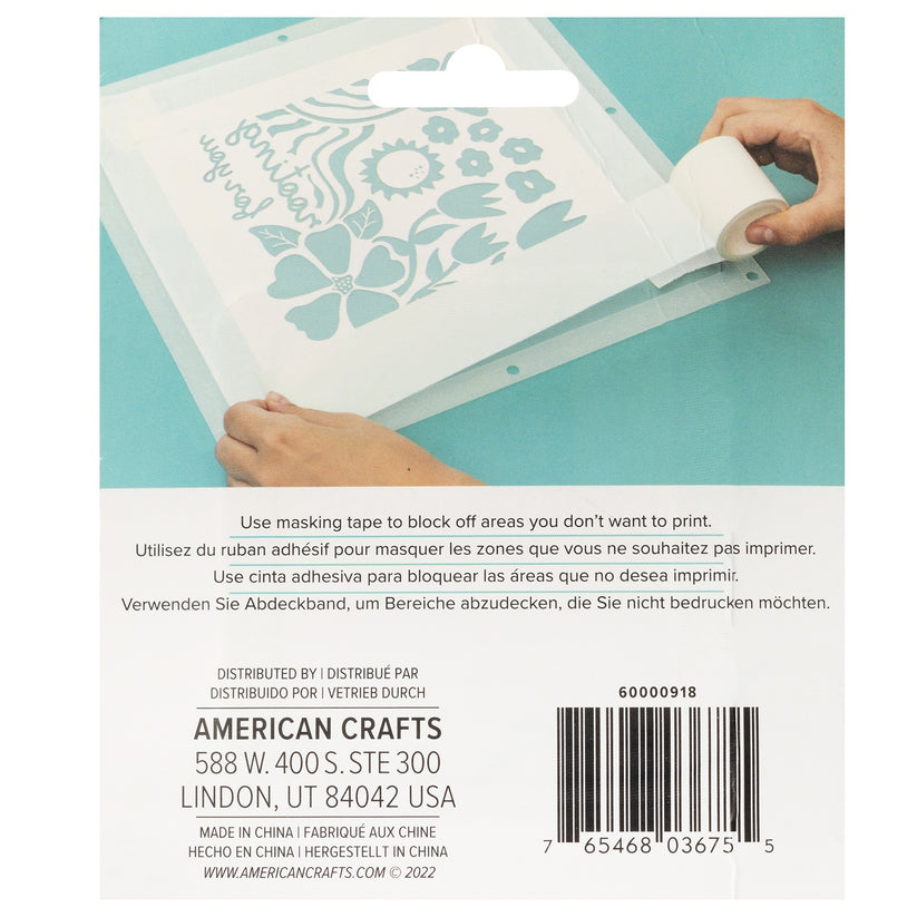 We R Vinyl Print Press Masking Tape – American Crafts